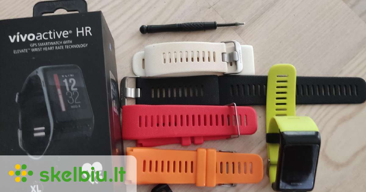 Garmin Vivoactive HD apyrankės, laidas, korpusas - Skelbiu.lt