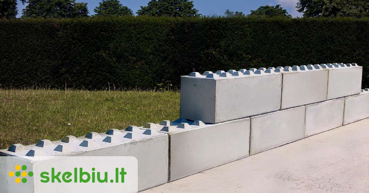 Betono blokai, lego blokai, sienu blokai - Skelbiu.lt