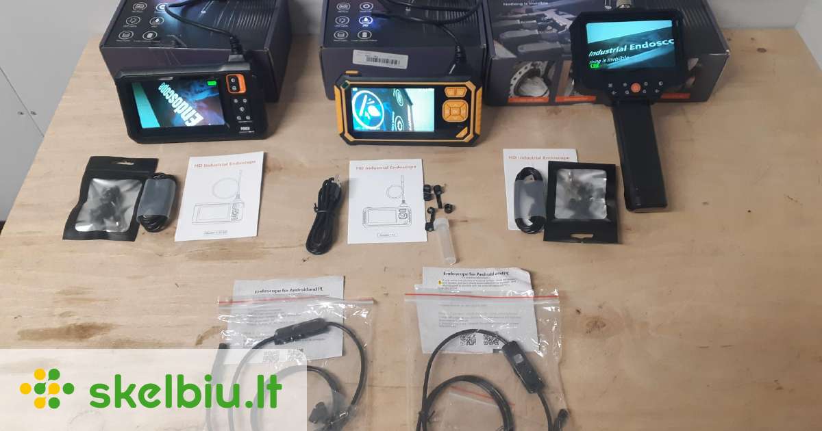Naujos mini kameros, endoskopai - Skelbiu.lt