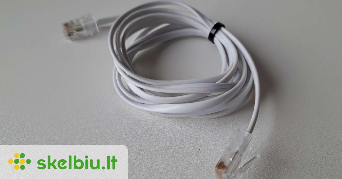 Tinklo laidas, kabelis jungtis - Skelbiu.lt