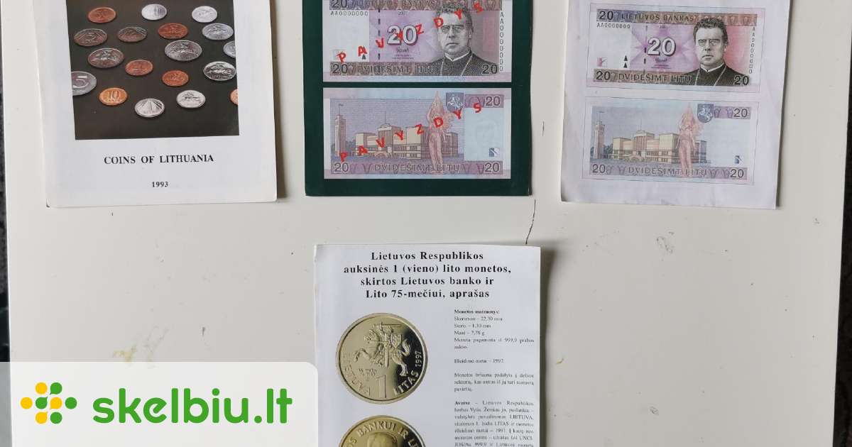 Lietuvos banko bukletai - Skelbiu.lt