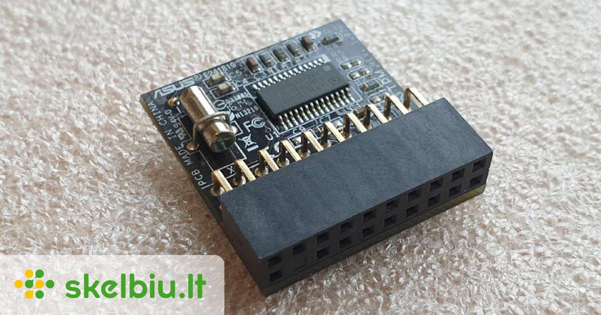 Asus Tpm/fw3.19 (Tpm 1.2) Module (20-1 Pin) - Skelbiu.lt