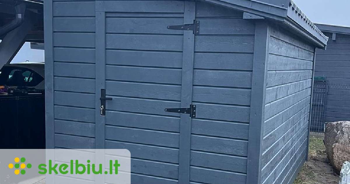 Medinis sandeliukas sandeliukas sodo namelis - Skelbiu.lt