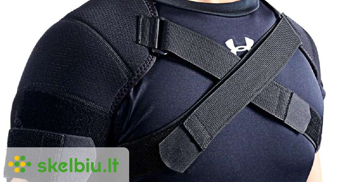 Dvigubo reguliavimo pečių atrama įtvaras XXL - Skelbiu.lt