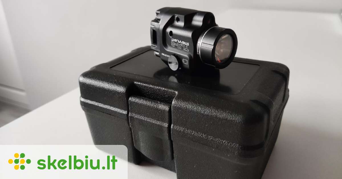 Taktinis prožektorius su lazeriu (Airsoft) - Skelbiu.lt