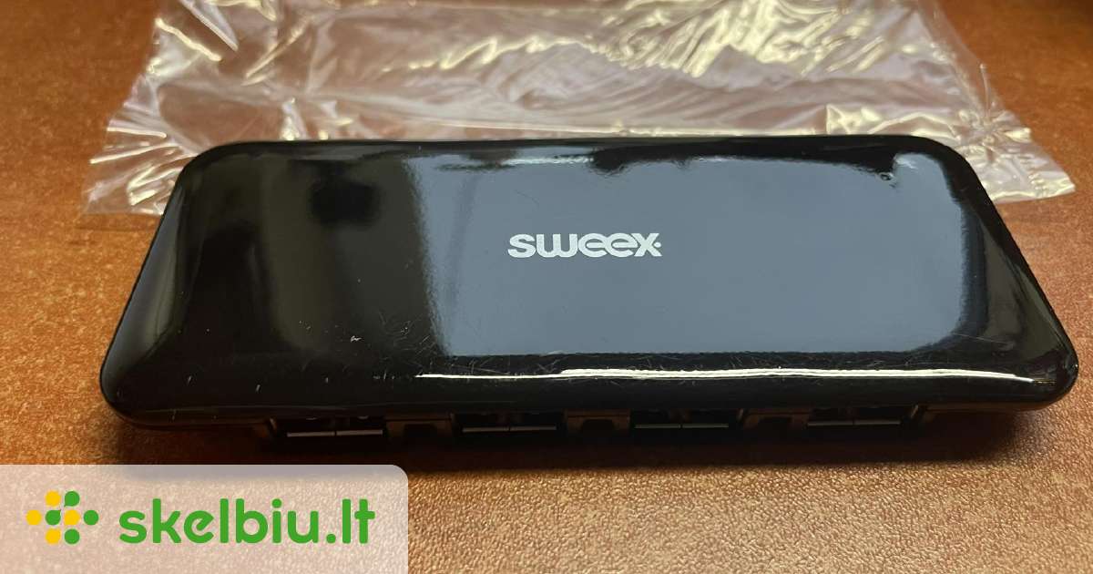 7 portų Usb šakotuvas sweex - Skelbiu.lt