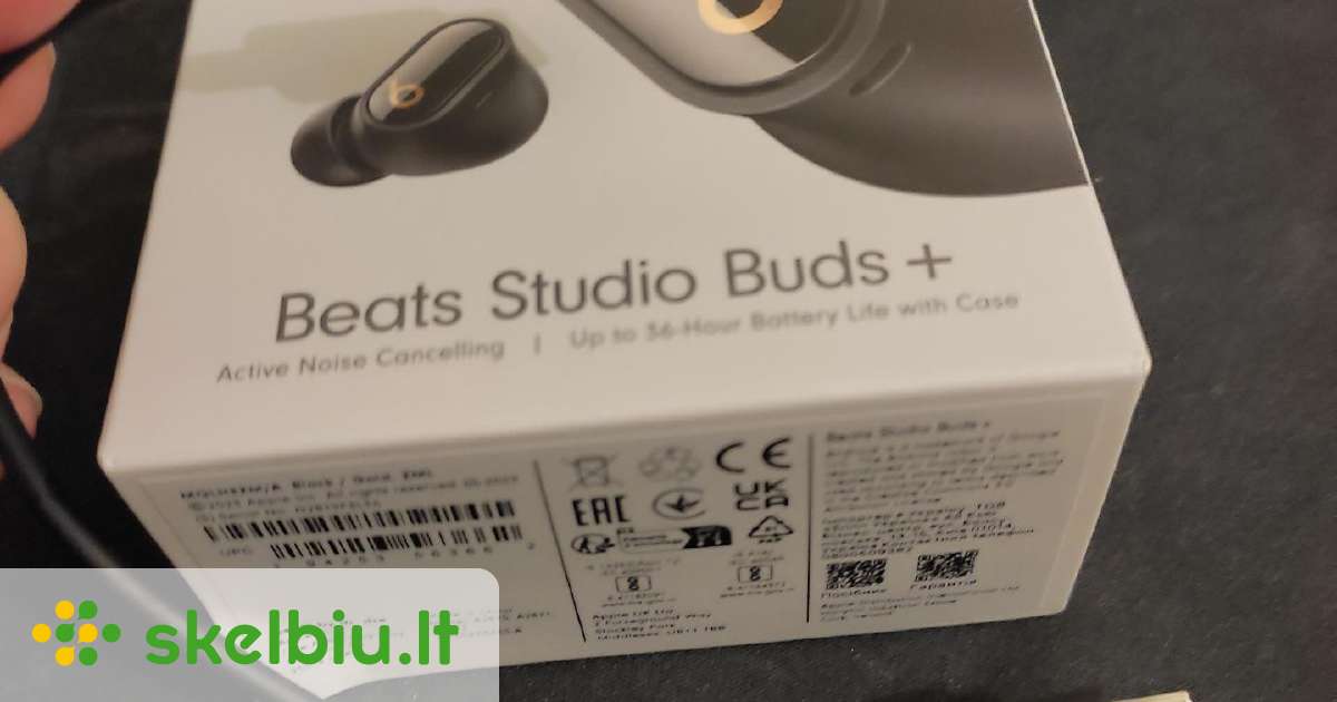 Beats Studio Buds Plus ausinės - Skelbiu.lt