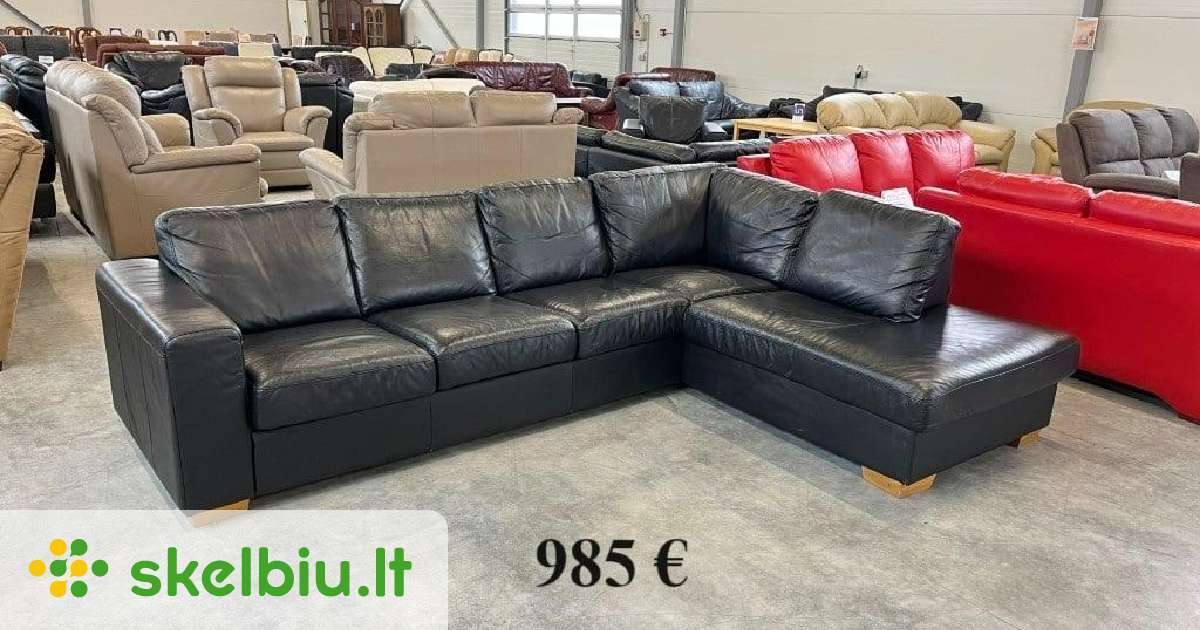 Naudoti baldai, odiniai kampai, sofos - Skelbiu.lt