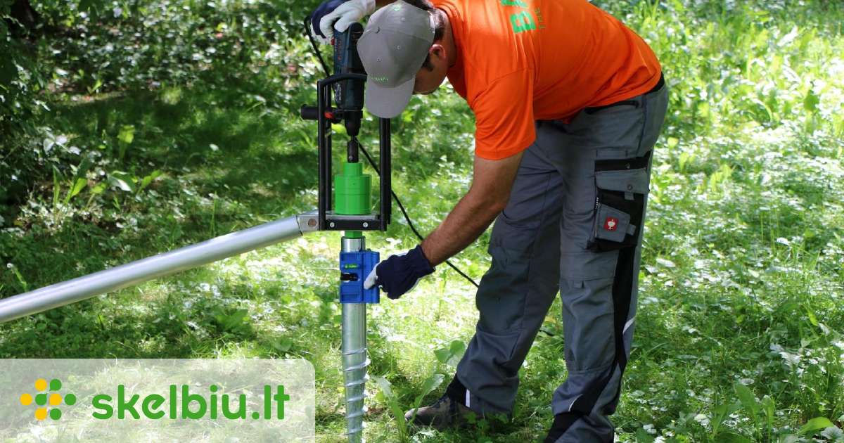 Sraigtinių polių sukimo aparato nuoma / Sukimas - Skelbiu.lt