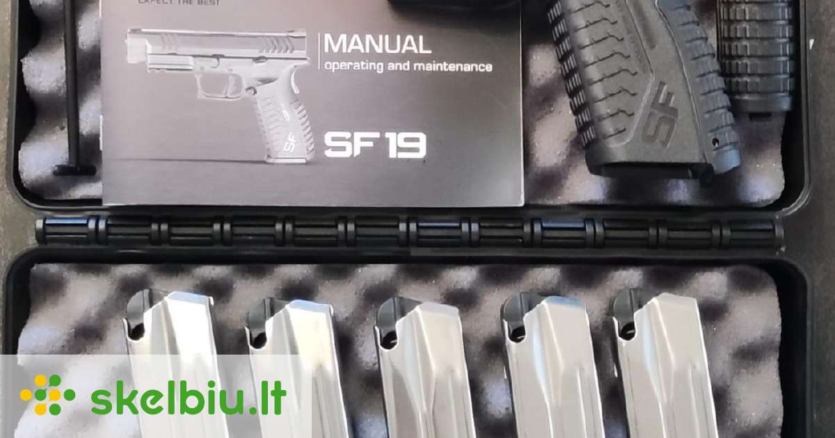 Hs Sf 19 pistoletas - Skelbiu.lt