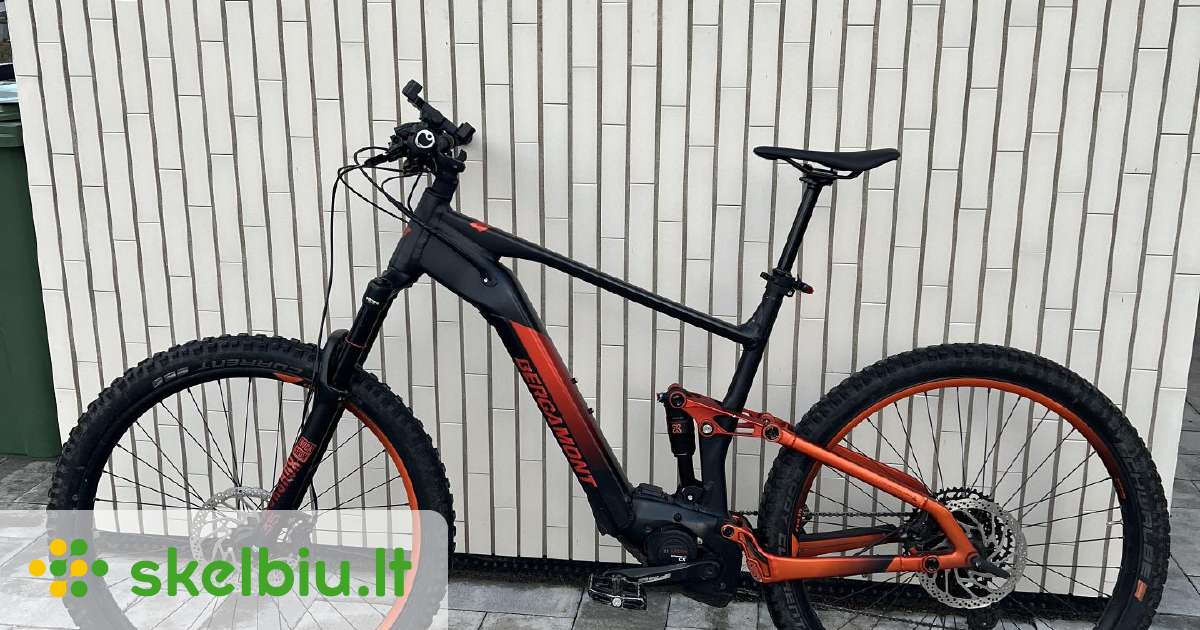 MTB Bergamont E-trailster Pro XL dydis - Skelbiu.lt