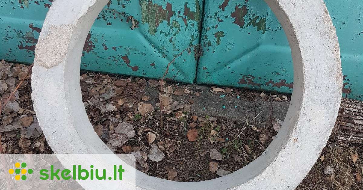 Betoninis žiedas - Skelbiu.lt
