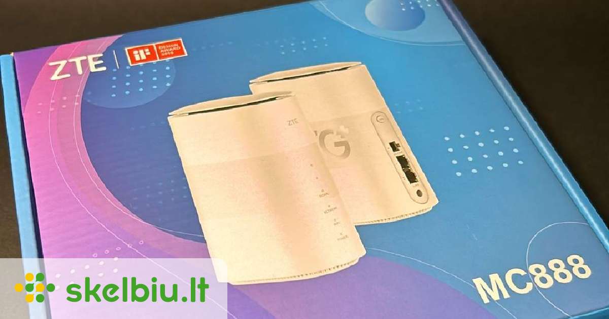 5g modemas 7 skelbimai - Skelbiu.lt