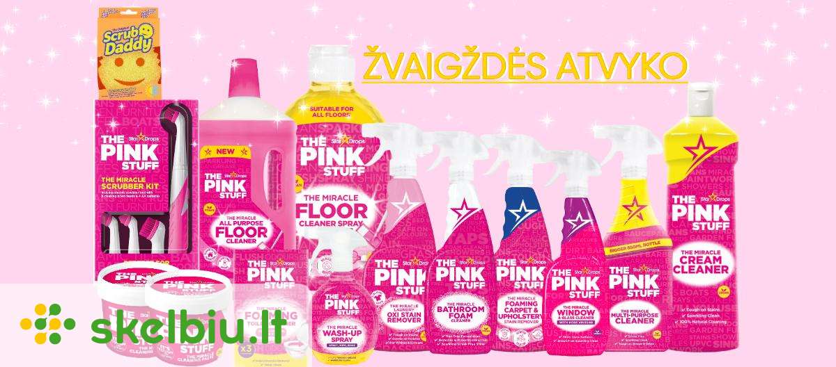 The Pink Stuff valymo priemonės - Skelbiu.lt