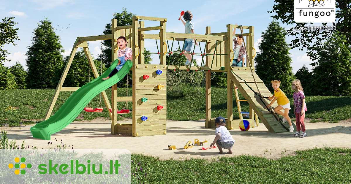 Vaikų žaidimų aikštelės, nameliai, supynės - Skelbiu.lt
