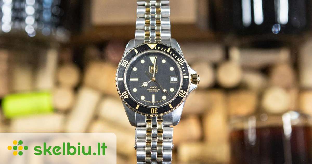 Tag Heuer - 1000 Professional 200m - Skelbiu.lt