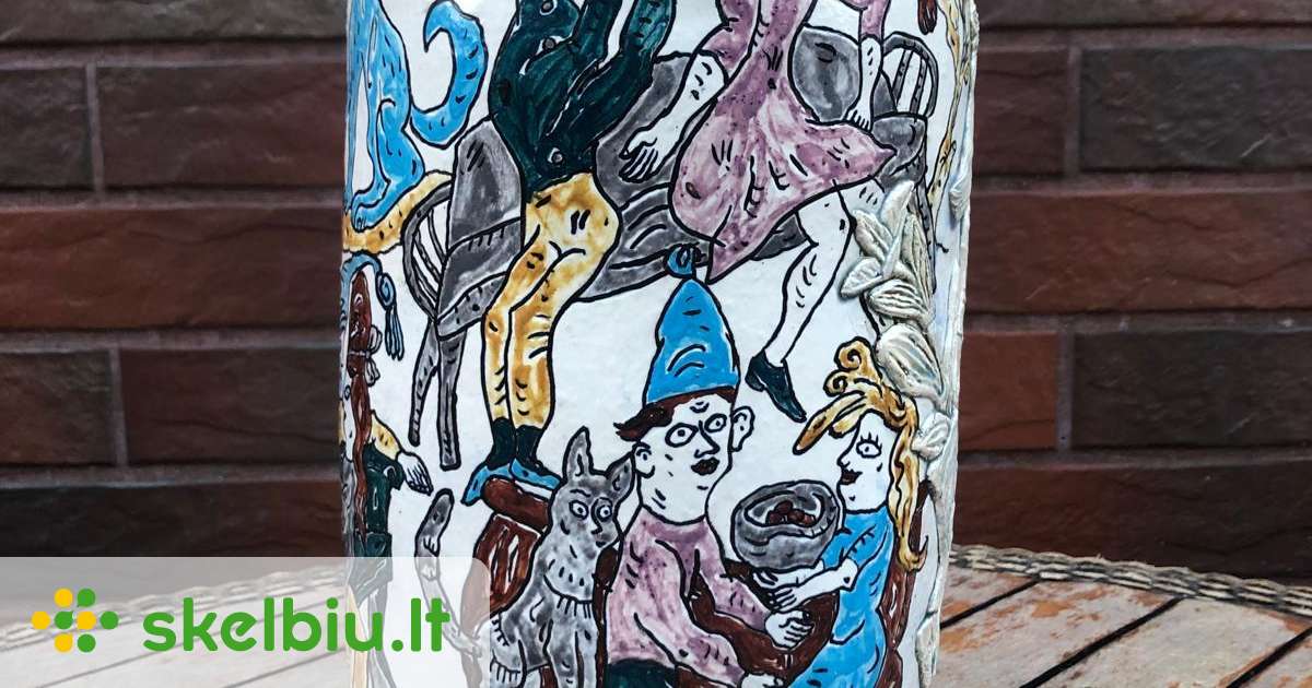 Vazonas su pasakų motyvais - Skelbiu.lt