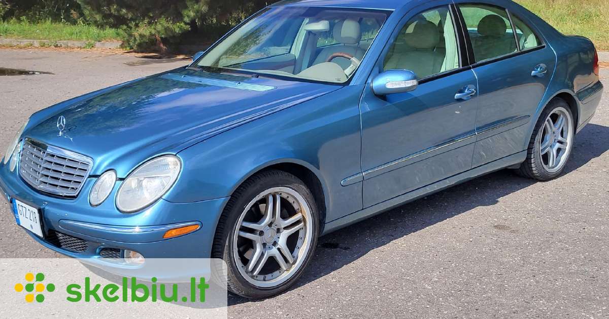 Mersedes e320 - Skelbiu.lt