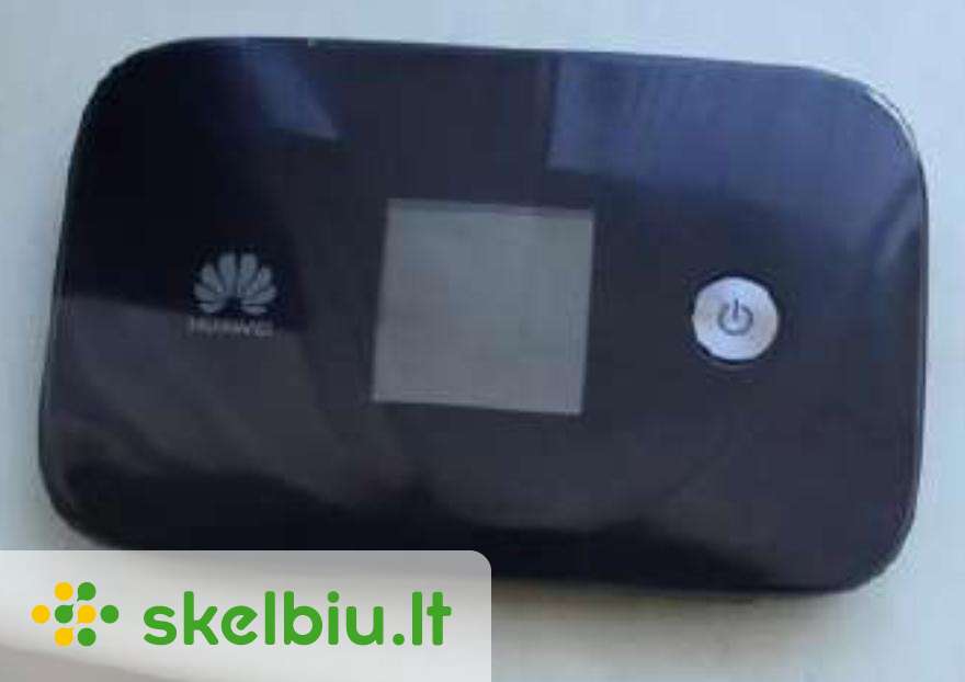 Nesiojamas modemas Huawei E5786-32, ts9 antena - Skelbiu.lt