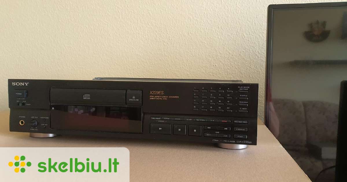 Sony Cdp-x229es - Skelbiu.lt