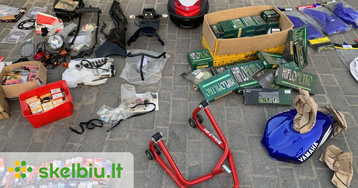 Moto ir Atv detalių ir aksesuarų Garage Sale - Skelbiu.lt
