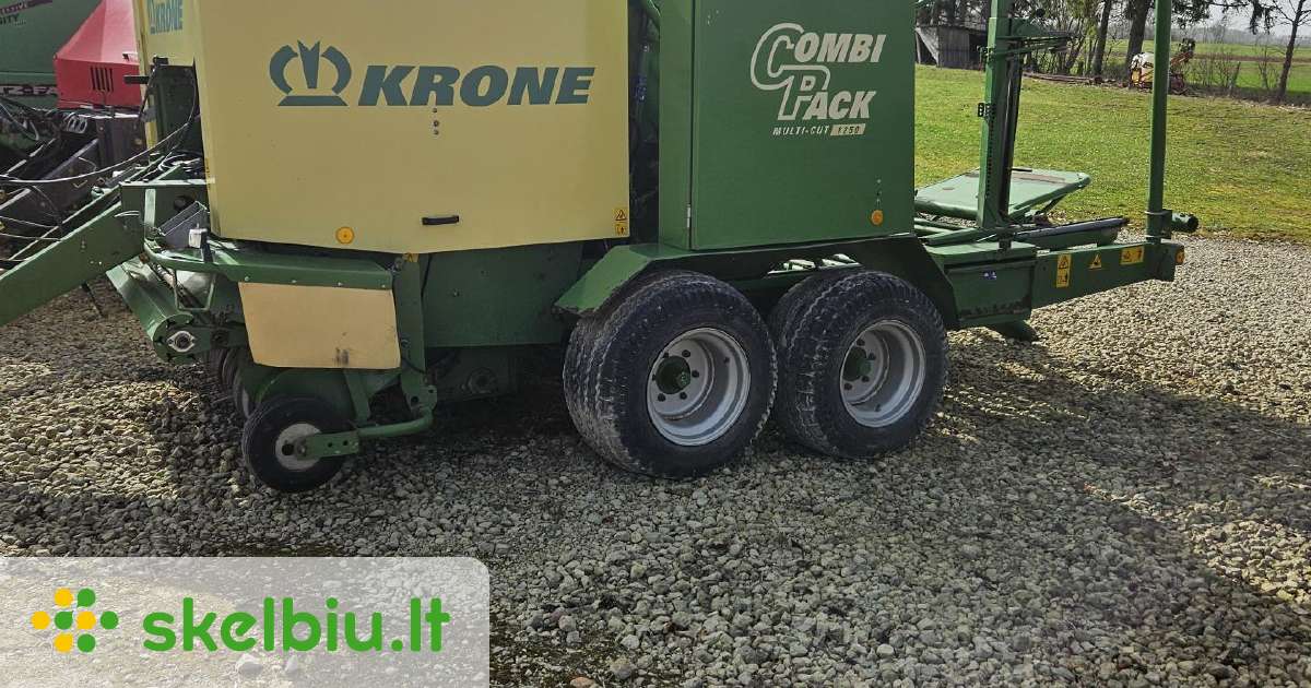 Krone Combi Pack 1250 Ir Vyniotuvai - Skelbiu.lt