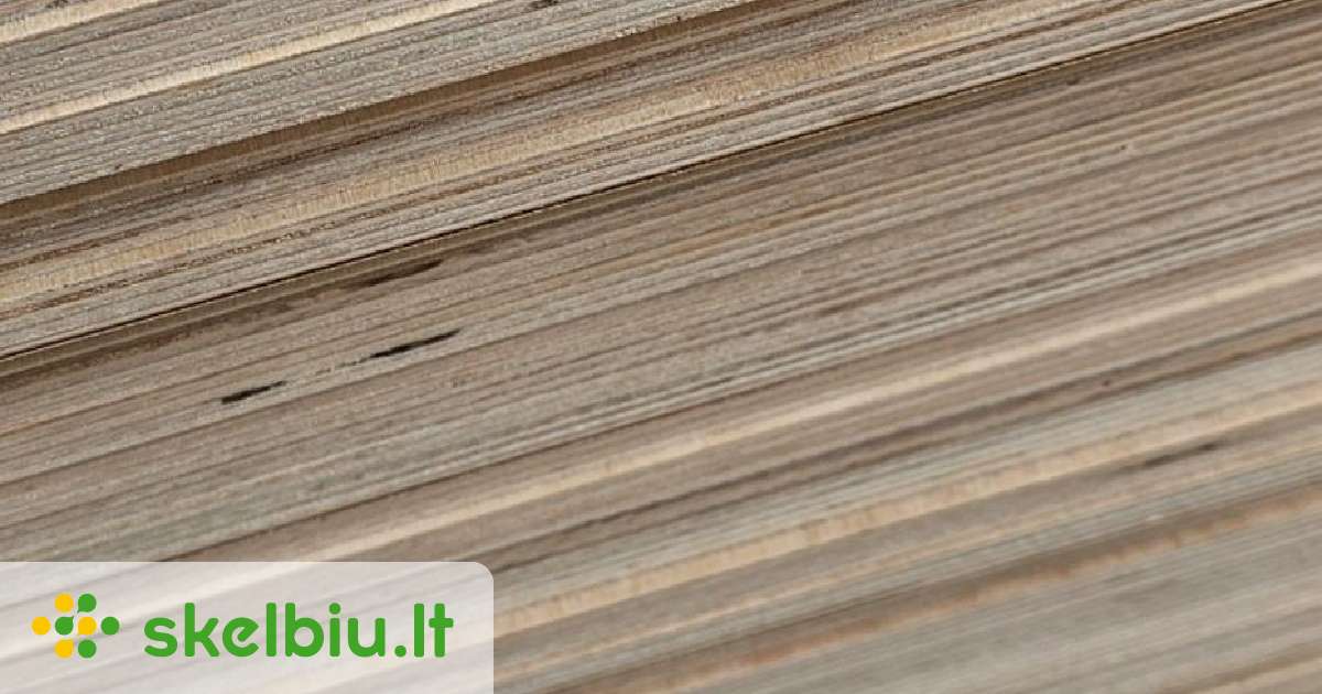 Faneros juostos 12mm storio - Skelbiu.lt