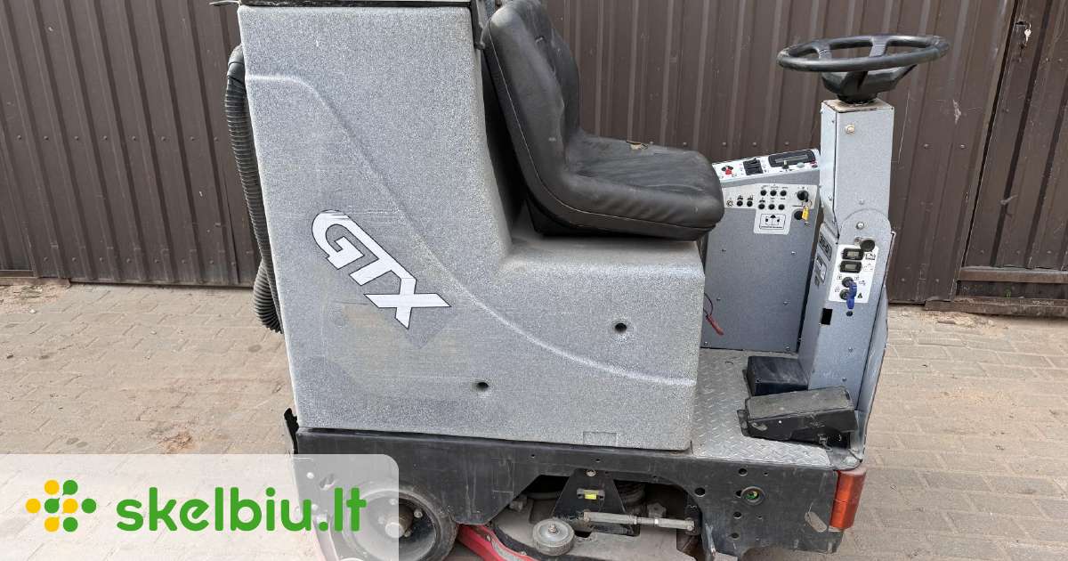 Grindų valymo mašina Tom Cat Gtx 30-d - Skelbiu.lt