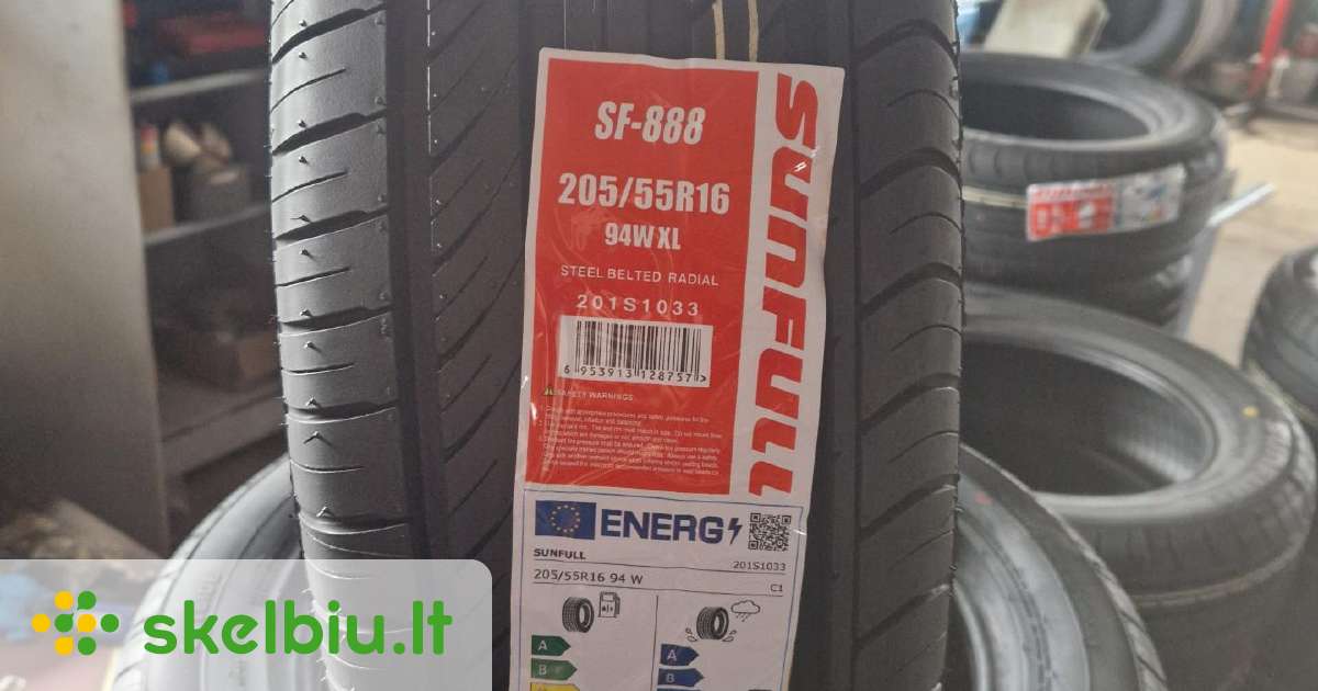 205/55r16 Sunfull sf-888 - Skelbiu.lt
