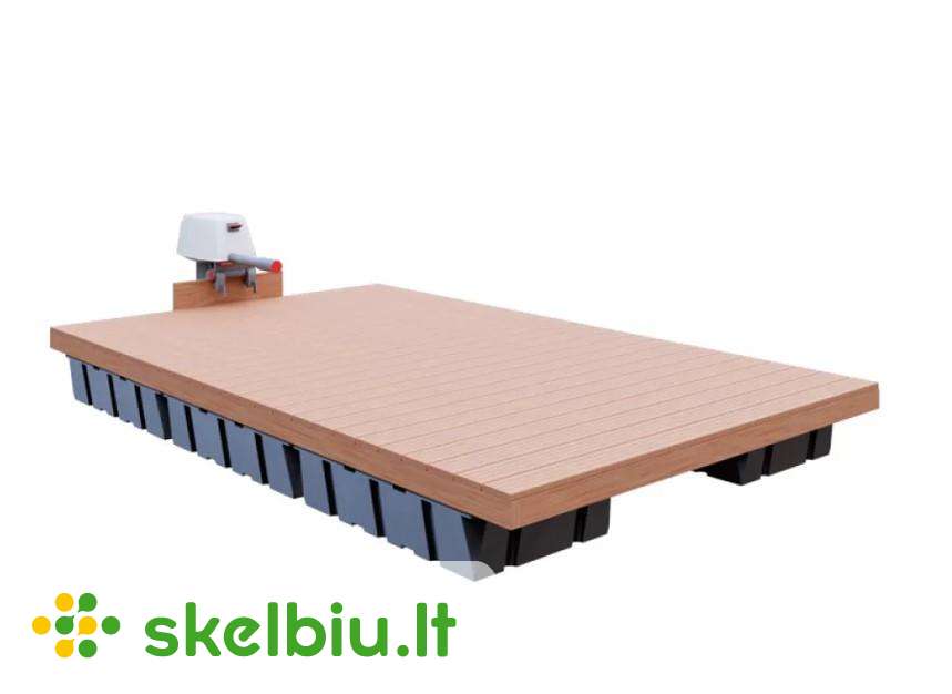 Pontoninis plaustas 4m – pramogoms ir žvejybai! - Skelbiu.lt