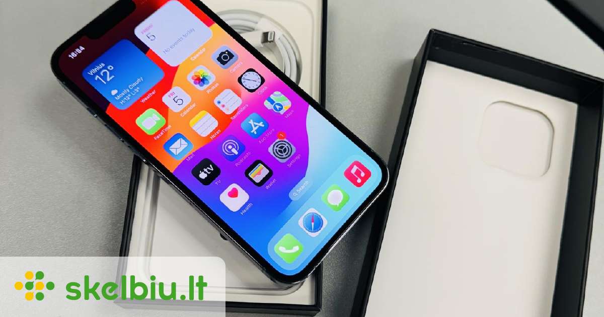iPhone 13pro 512/87% garantija - Skelbiu.lt