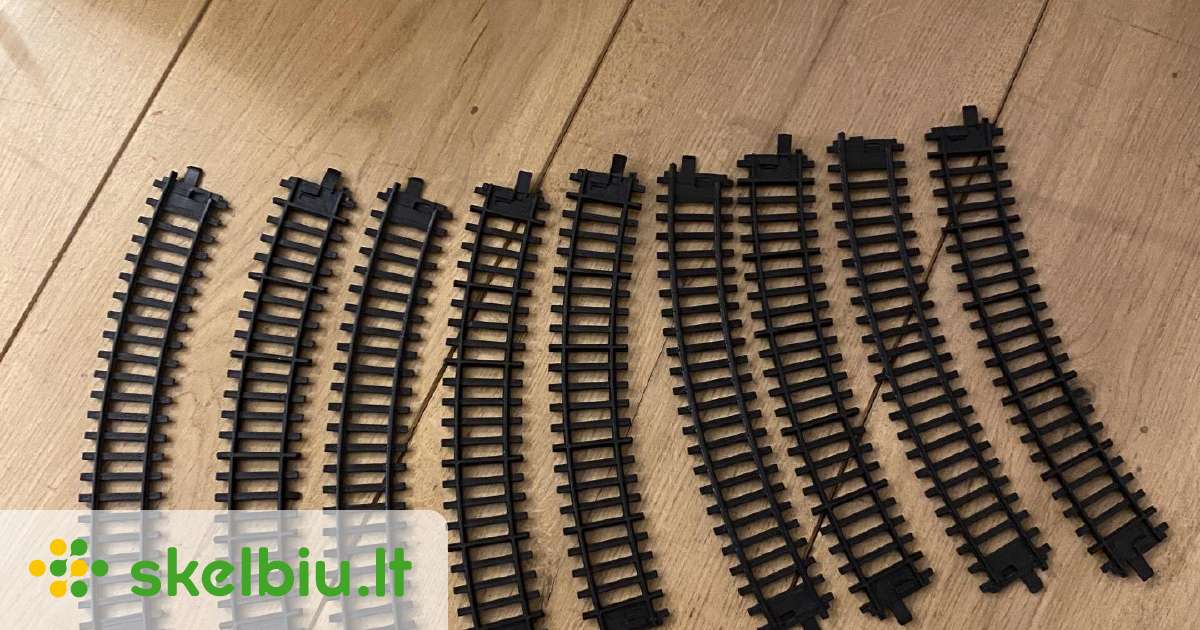 9 Plastikiniai, žaisliniai bėgiai. - Skelbiu.lt