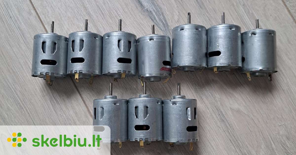 Nauji elektriniai varikliukai. - Skelbiu.lt