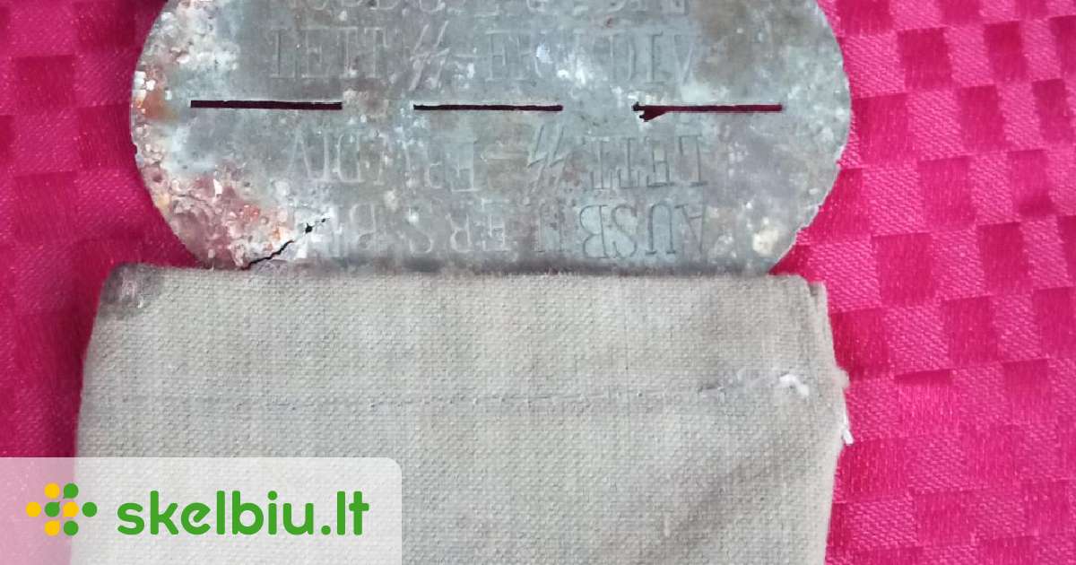 2pk vok. zetonas (ss) su deklu. - Skelbiu.lt