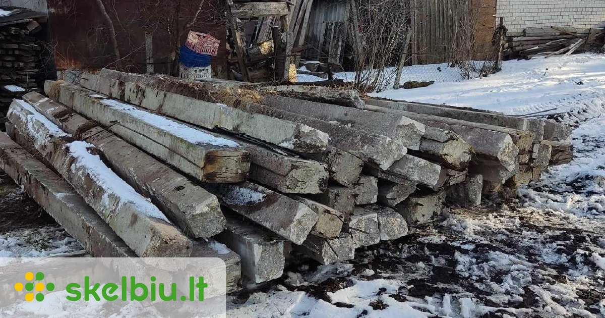 Betoniniai elektros stulpai - Skelbiu.lt