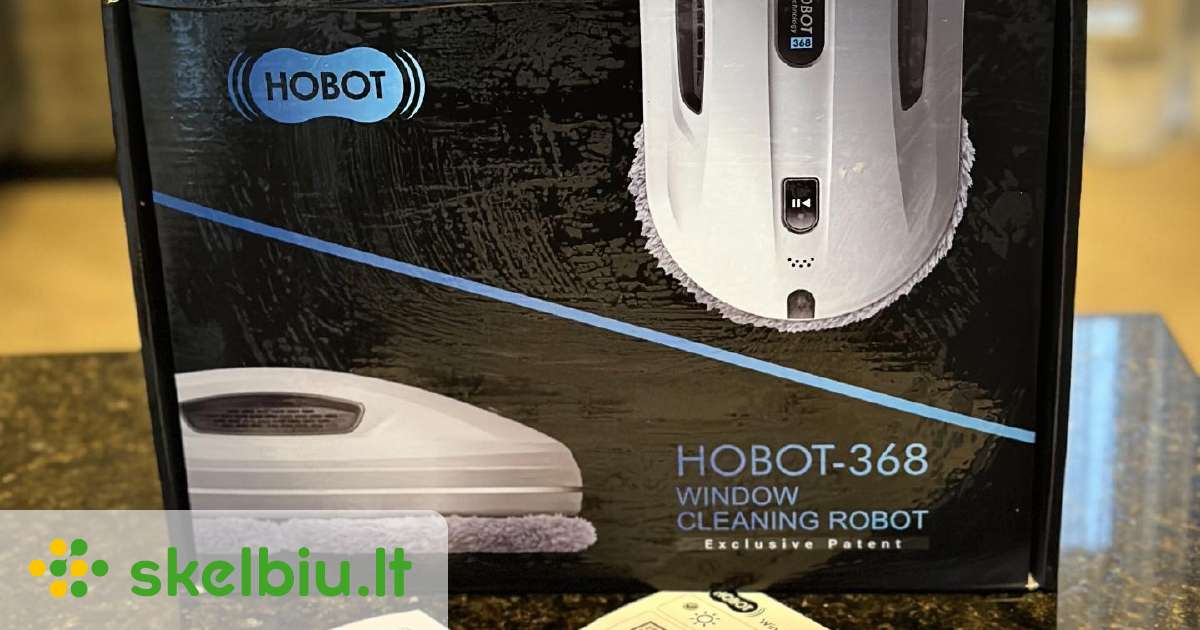Langų valymo robotas Hobot 368 - Skelbiu.lt