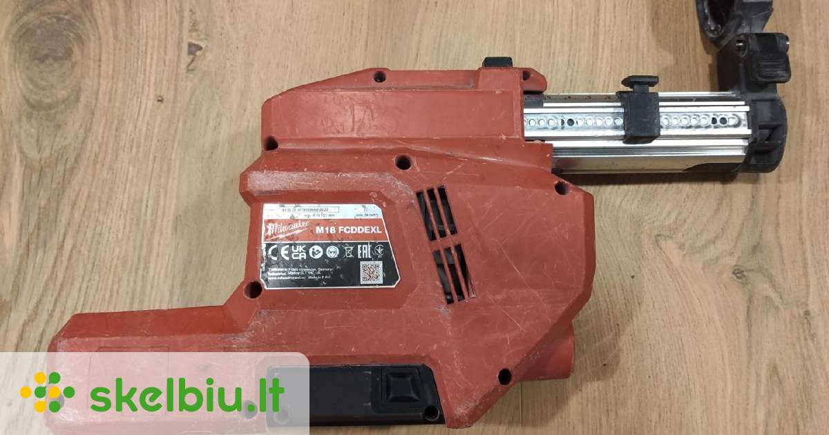 Siurblys perforatoriui Milwaukee M18 Fcddexl - Skelbiu.lt