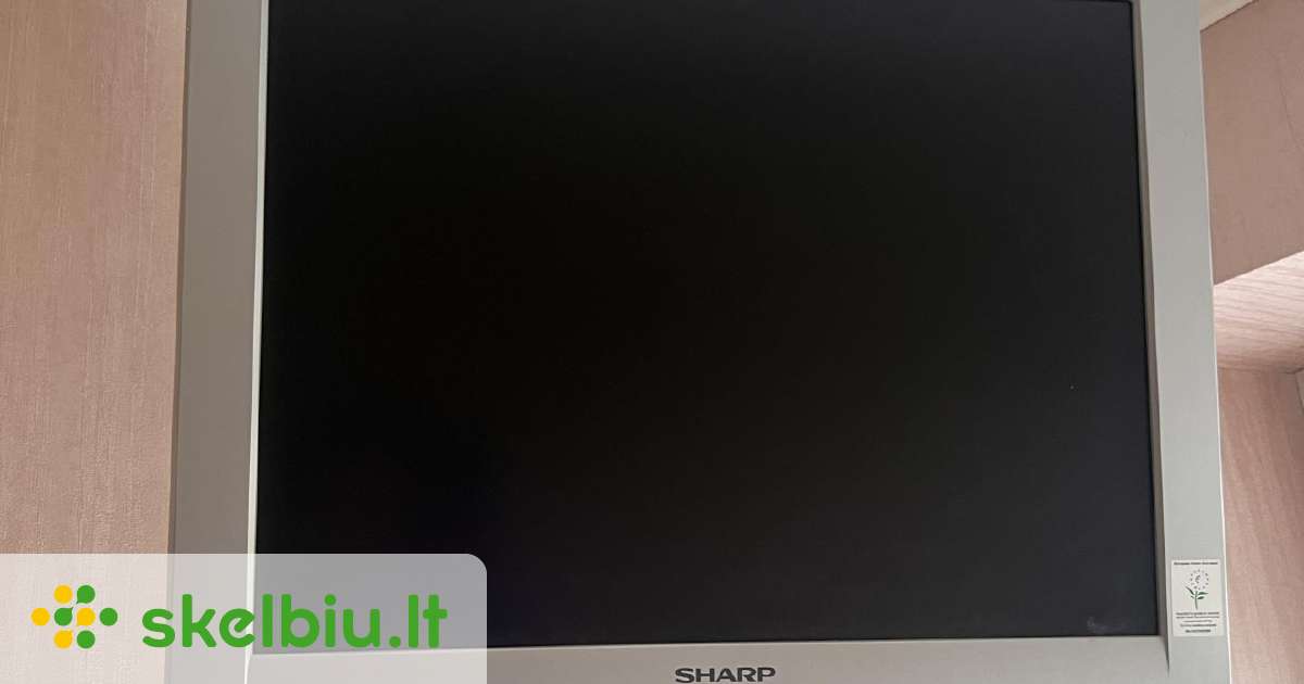 Sharp televizorius su laikikliu - Skelbiu.lt