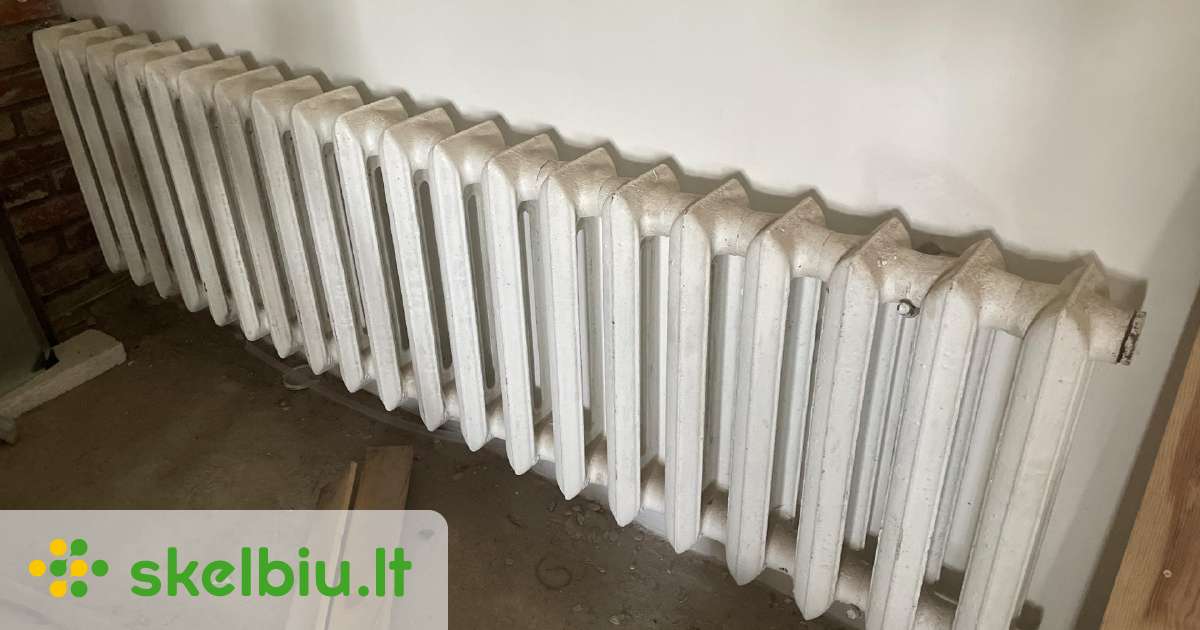 Nauji sekcijiniai radiatoriai (špyžiniai) - Skelbiu.lt