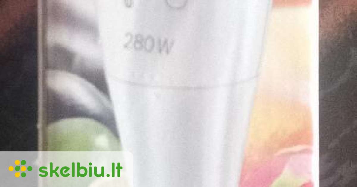 Bosch blenderis Rankinis trintuvas 280 W - Skelbiu.lt