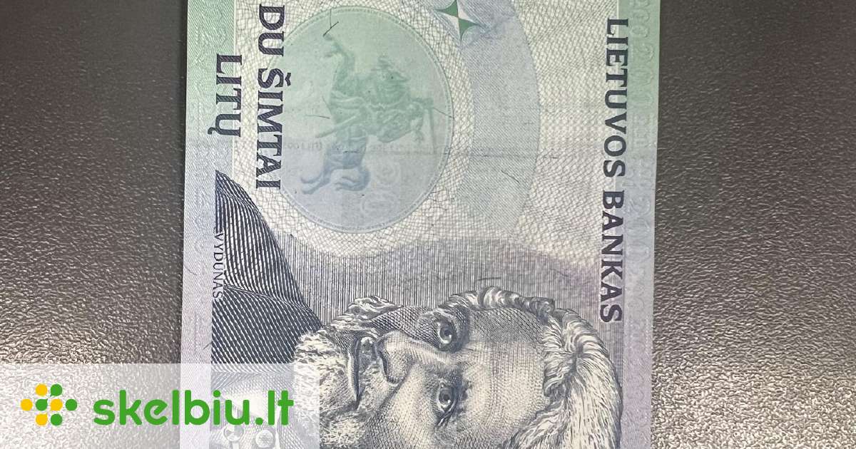 200 litu 1997 metu - Skelbiu.lt