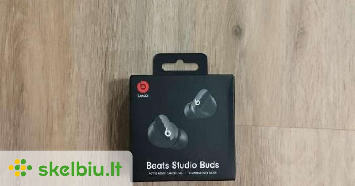 Beats Studio Buds Noise Cancelling Ausinės Mj4y3zm - Skelbiu.lt