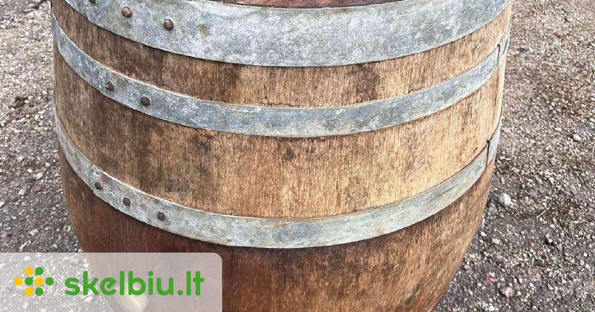 Parduodu medines statines, bačkas - Skelbiu.lt