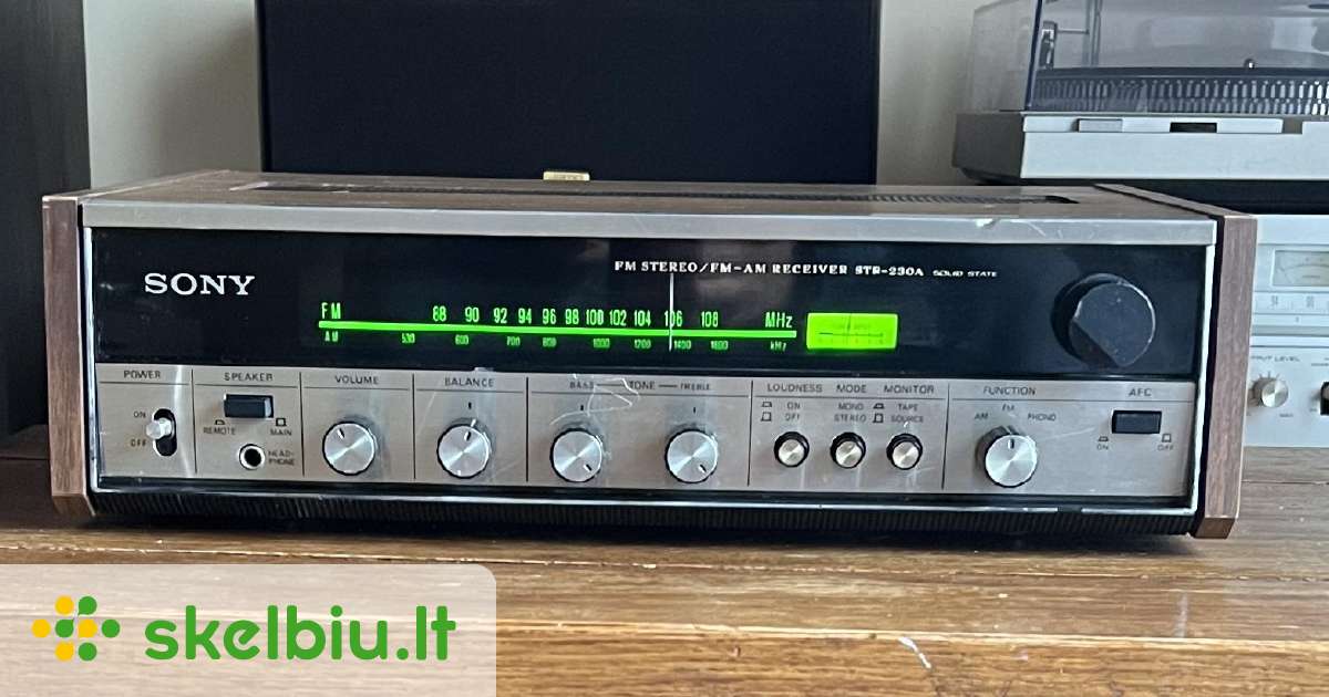 Resiveris Sony Str-230a - Skelbiu.lt