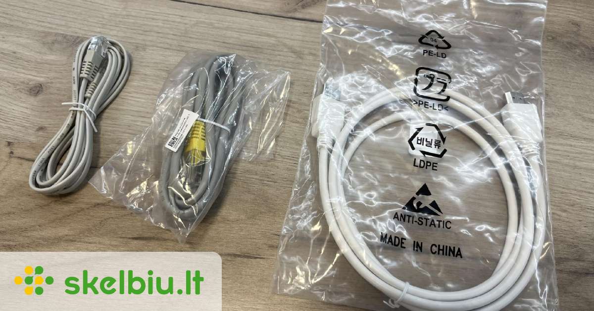 Hdmi laidas ir ethernet laidai - Skelbiu.lt