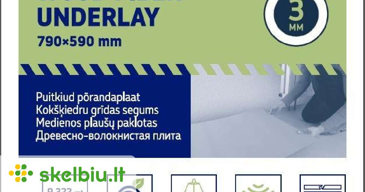 Medienos plaušo paklotas briko - Skelbiu.lt