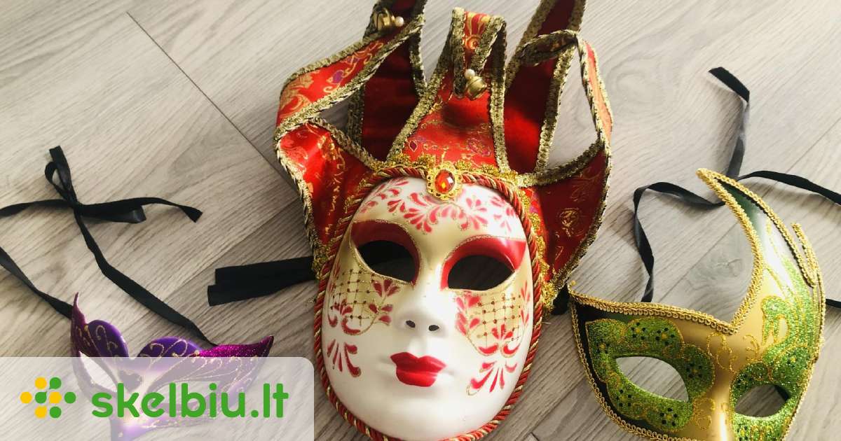 Venecijos kaukės - Skelbiu.lt