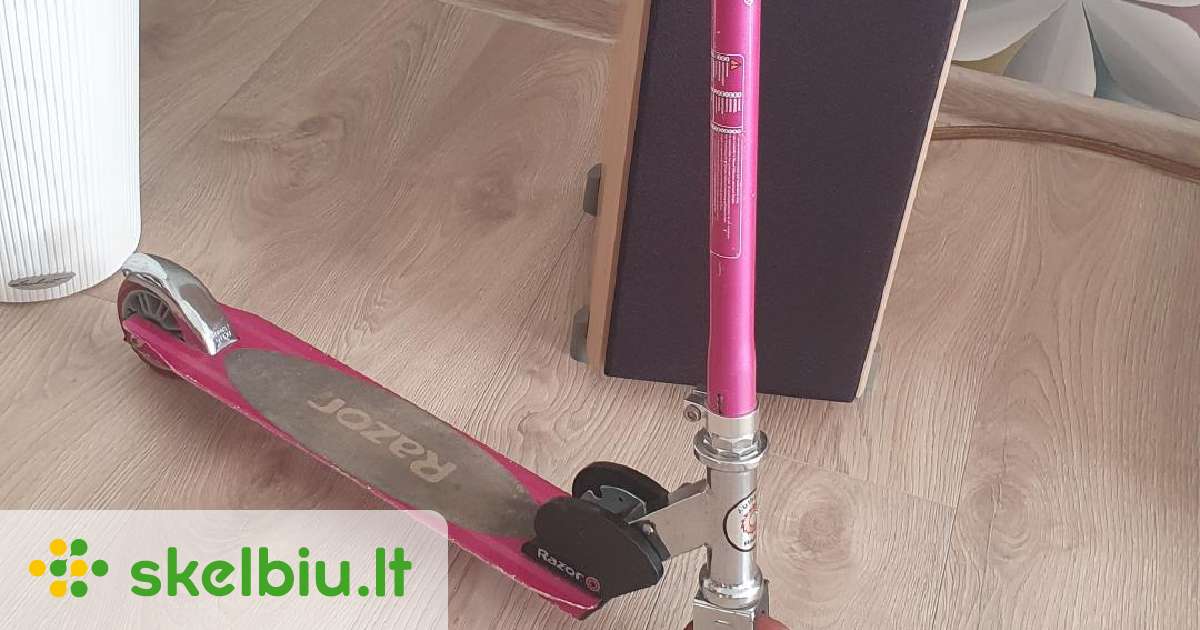 Paspirtukas Razor - Skelbiu.lt