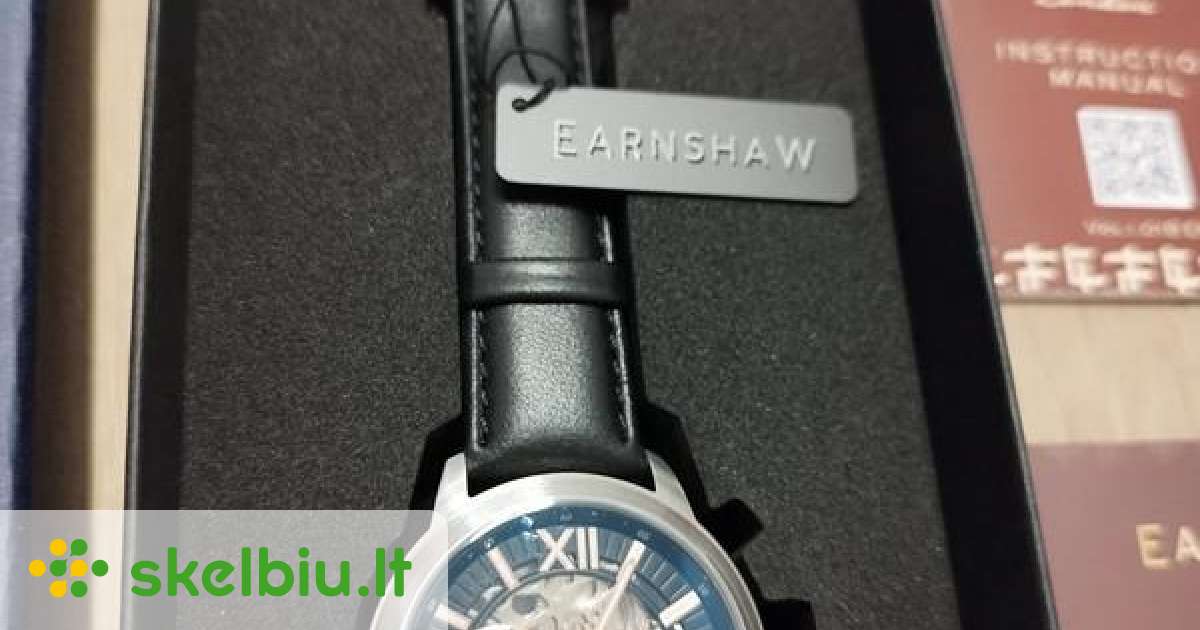 Thomas Earnshaw es-8140-03 vyriškas laikrodis - Skelbiu.lt