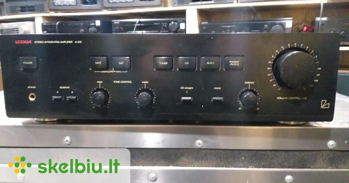 Luxman A-312 stiprintuvas - Skelbiu.lt